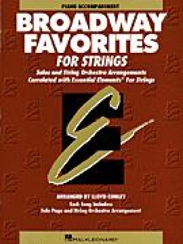 Essential Elements Broadway Favorites for Strings - Piano Accompaniment ...